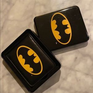 Batman | Bags | Batman Black Yellow Logo Bifold Walletnew | Poshmark
